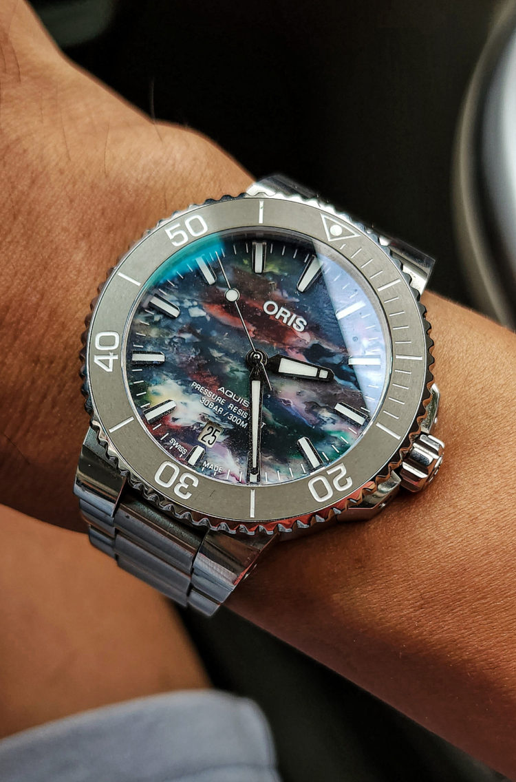 Owner review: Oris Aquis Date Upcycle - FIFTH WRIST